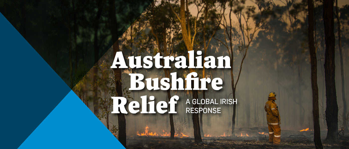 Bushfire Relief - The Ireland Funds, Progress through Philanthropy